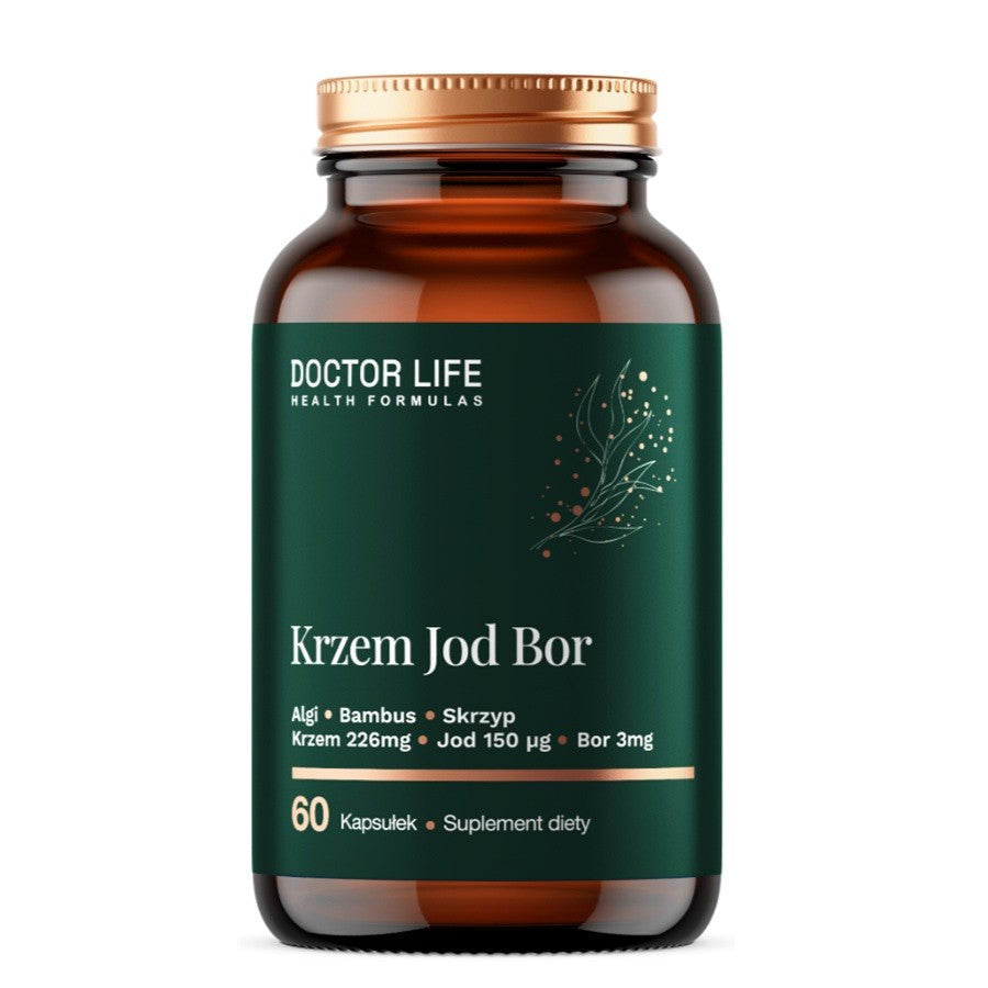 Doctor Life Krzem Jod Bor suplement diety 60 kapsułek – cena: 39,00 zł ...