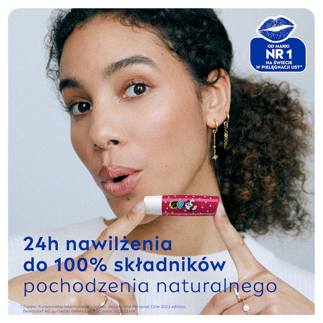 Nivea Minnie Mouse Disney Edition pielęgnująca pomadka do ust 4.8g ...