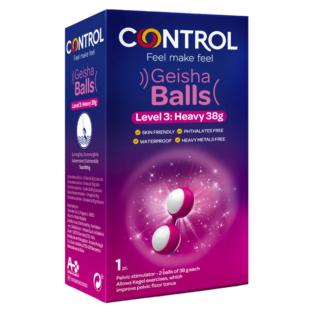 Control Geisha Balls Level 3 kulki dopochwowe do stymulacji dna ...